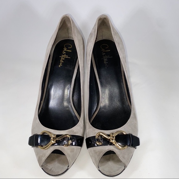 Cole Haan | Shoes | Cole Haan Suede Heels | Poshmark